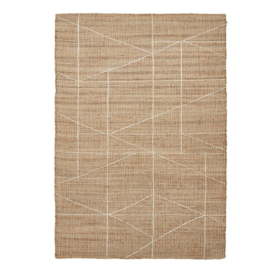 Bazaar Jute 24875 Natural Rug 150 x 230 cm Lowest Price £289.00 | Rug Love