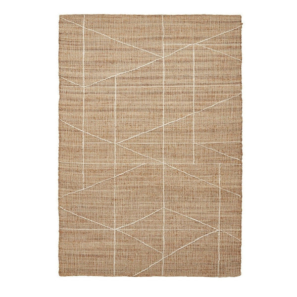 Bazaar Jute 24875 Natural Rug 150 x 230 cm Lowest Price £289.00 | Rug Love