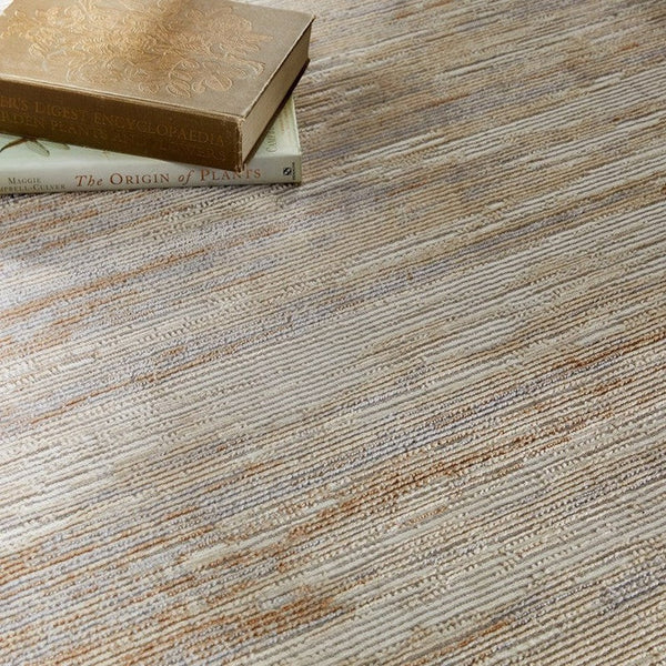 On Sale Bevel Modern Distressed Plain Linear Cream/Brown/Grey/Beige ...