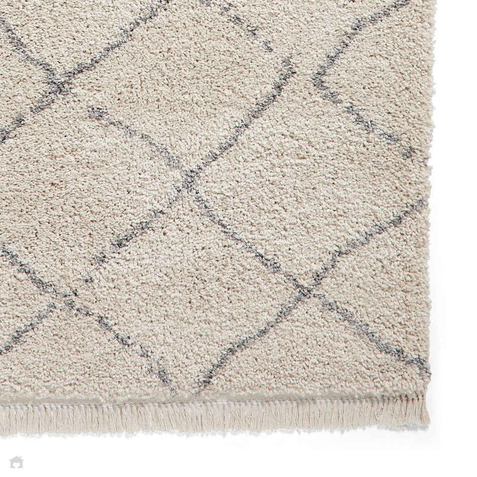 On Sale Boho 5413 Modern Moroccan Berber Soft Plush Shaggy Cream Rug ...
