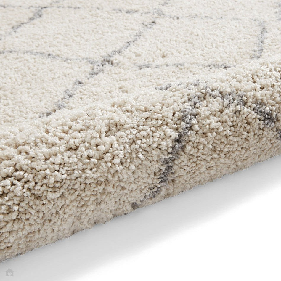 On Sale Boho 5413 Modern Moroccan Berber Soft Plush Shaggy Cream Rug ...