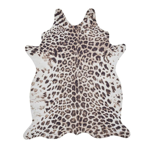 On Sale Faux Leopard Print Animal Skin Lightweight Printed Polyester ...