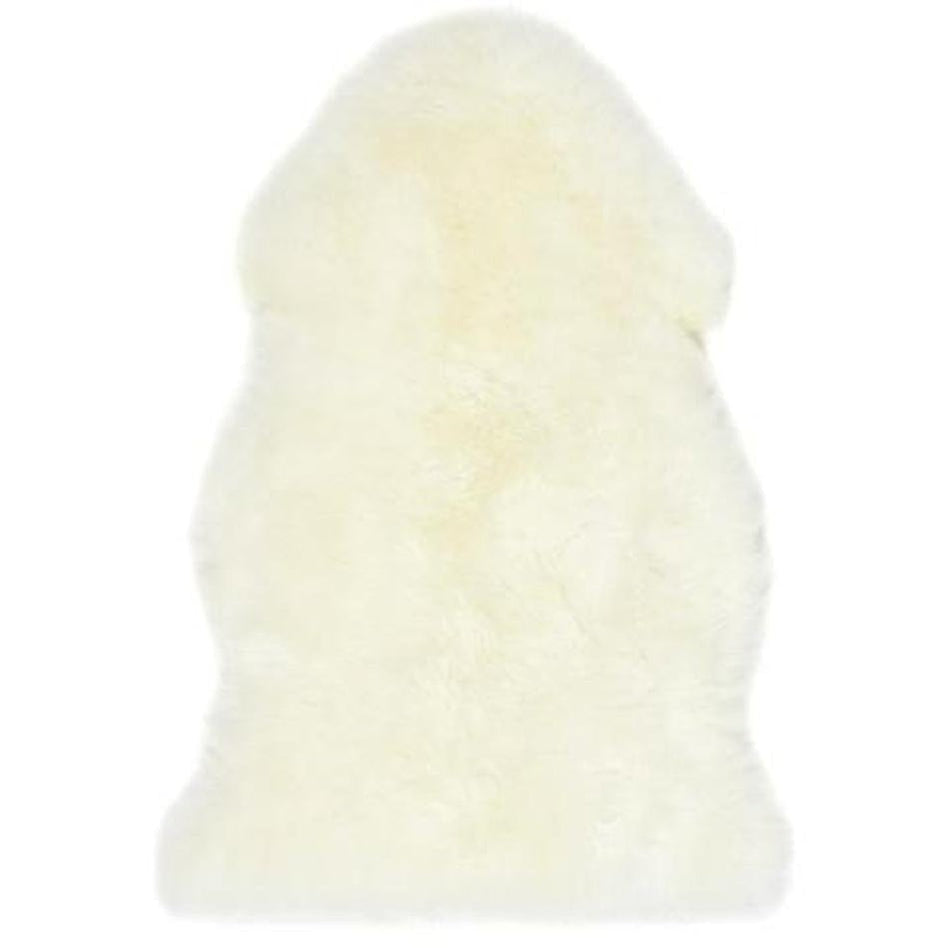 Genuine Luxury Sheepskin Plain Super Soft Long Haired Natural Wool ...