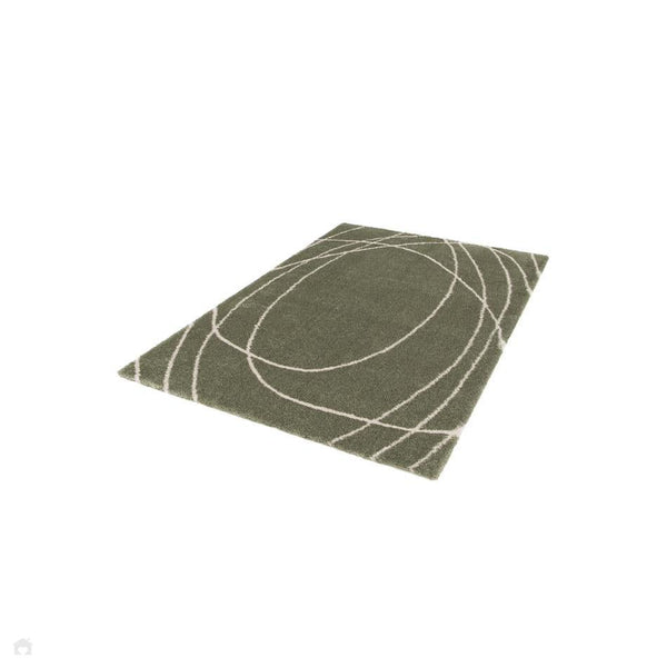 Halo Squiggle Sage Rug