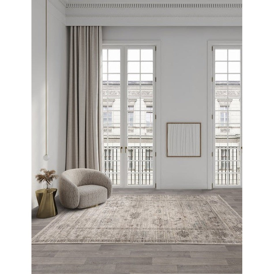 On Sale Jasper JA02 Traditional Vintage Distressed Shimmer Floral ...