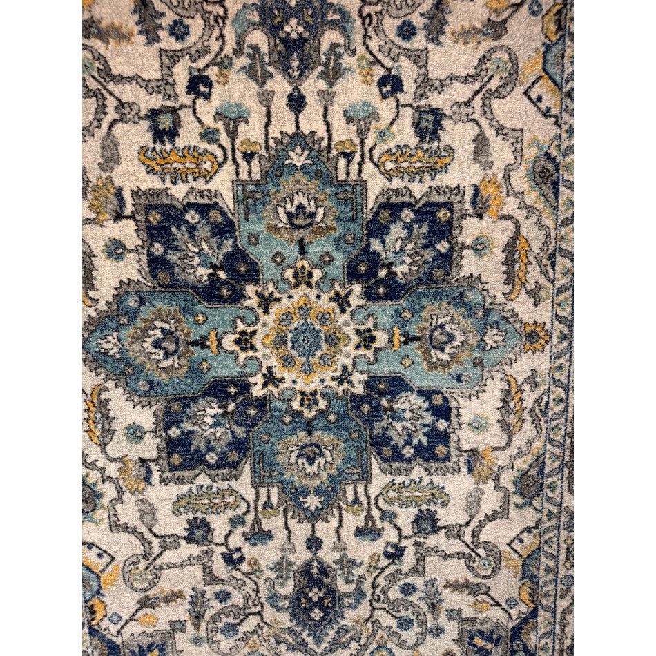 On Sale Nova NV25 Persian Traditional Medallion Border Durable Short ...