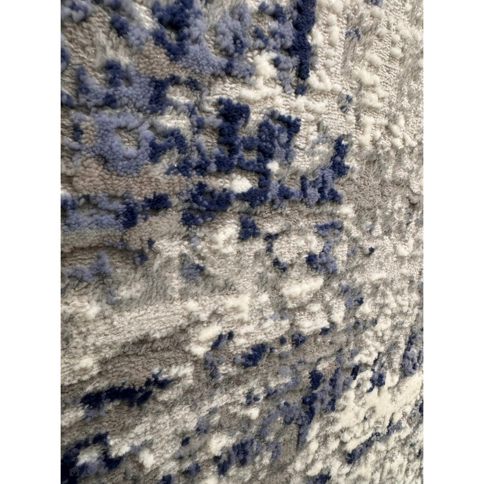 Orion OR04 Abstract Blue Rug 080 x 150 cm Lowest Price £75.00 | Rug Love