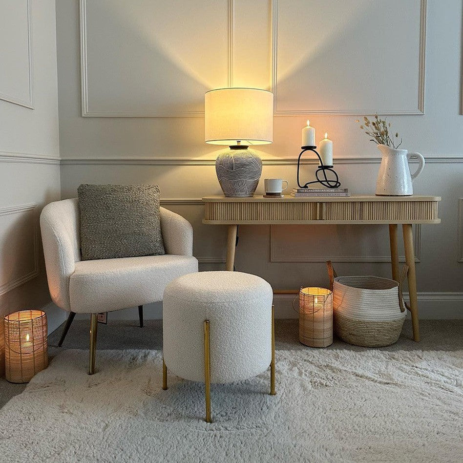 Super Teddy Faux Fur Beige Rug 080 x 150 cm Lowest Price £89.00 | Rug Love