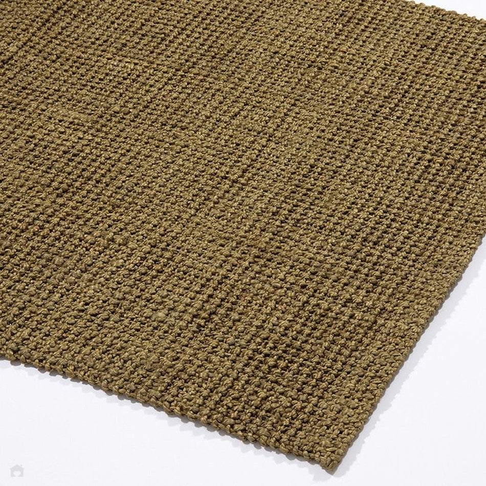 On Sale Whitefield Plain Hand-Woven Jute Flatweave Boucle Olive Green ...